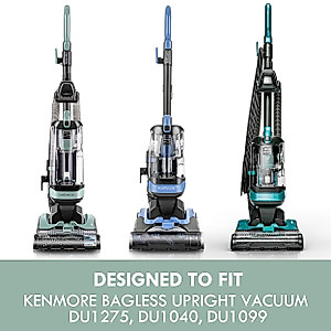 Kenmore KU1010 Pre-filters and Replacement Belt for Bagless Upright Vacuum Lightweight Cleaner DU1275, DU1040