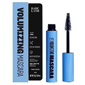 Babe Original Babe Lash Mascara - Smudge Proof, Long Lasting & No Clump Formula, Buildable Volume, Water Resistant, Dramatic Black