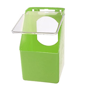 Dft Pigeons Water Feeder Parrot Hanging Drinking Pot Bird Cage Water Dispenser Bird Feeder Hanging Food Dispenser Bird Cage Accessories for Parrots Budgie, Cockatiel, Lovebirds