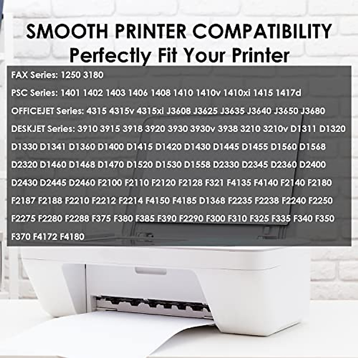 SuperInk Remanufactured High Yield Ink Cartridge Replacement for HP C9351A 21XL 21 Compatible with DeskJet D1520 D2345 F4140 F4180 F380 D1320 D1330 Officejet 4315 J3600 J3680 Printer( 2 Pack Black)
