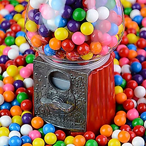 Gumball Machine - 9 Inch Gumball Vending Machine for Kids - Small Gumball Bank - Metal Candy Dispenser - Home Vending Machine - Vintage Gum Ball Machine - Jelly Bean Dispenser Machine - M&M Dispenser