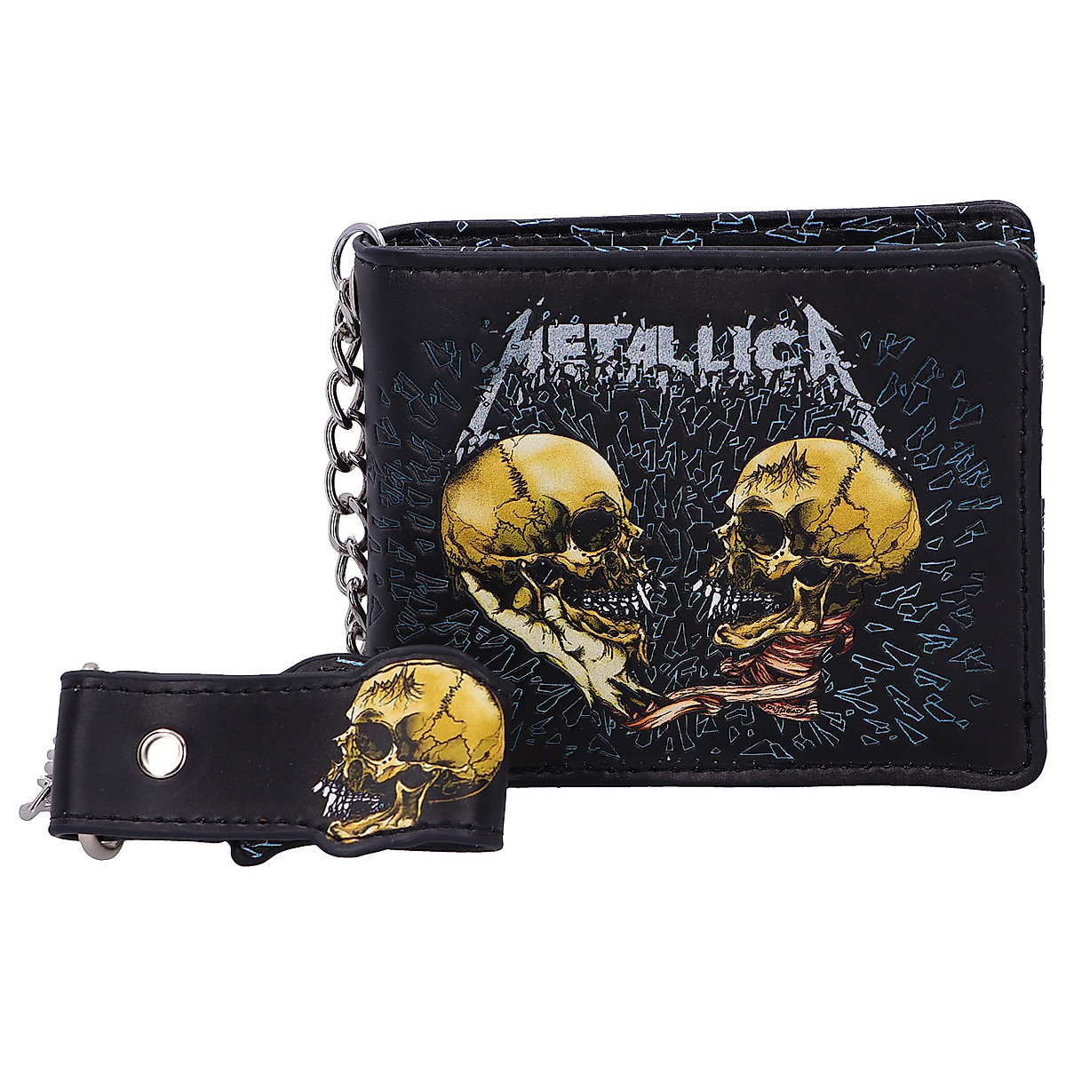 Nemesis Now Heavy Metal Band Music Wallet, Rock Band Merch - Metallica