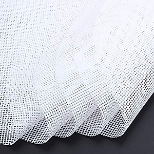 4 Pieces Round Silicone Dehydrator Sheets Non-Stick Food Dehydrator Mats Reusable Silicone Steamer Mesh Baking Mat for Fruit Dryer