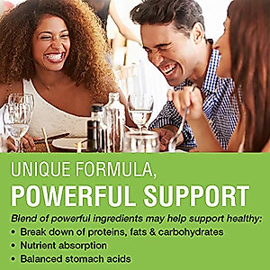 SOLARAY Super Digestaway Digestive Enzyme Blend | Healthy Digestion & Absorption of Proteins, Fats & Carbohydrates | Lab Verified | 60 VegCaps