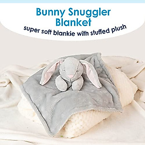 Carter's Bunny Plush Stuffed Animal Snuggler Lovey Security Blanket