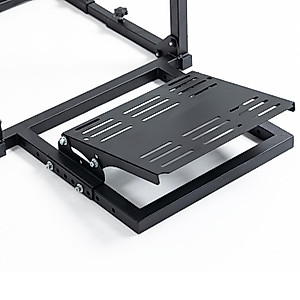 Anman G29 Universal Large Racing Simulator Cockpit Fit for Logitech G920 G923,Thrustmaster T300 T300RS TMX T150 Full Upgrade Steering Wheel,Pedaland Gear Shift Lever,Wheel Shifter Pedals NOT Included