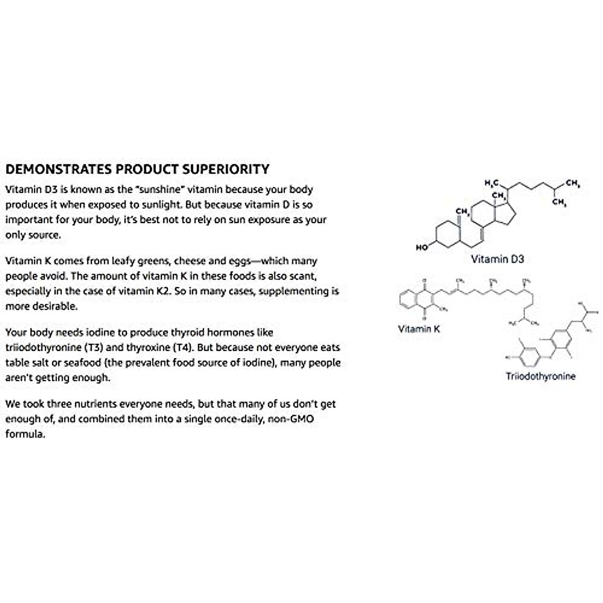 Life Extension Vitamins D and K with Sea-Iodine, 90 Capsules