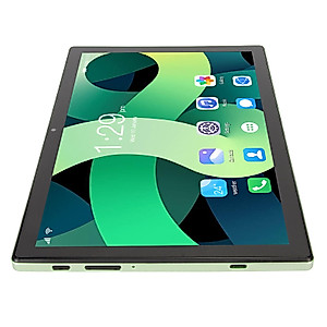 Luqeeg Tablet, 8GB RAM 256GB ROM 4G Network 8MP Front 16MP Rear 8-Core CPU 10.1 Inch Home Tablet PC for Android 12 (US Plug)