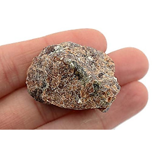 Raw Garnet, Mineral Specimen - Approx. 1" - Geologist Selected & Hand Processed - Great for Science Classrooms - Eisco Labs