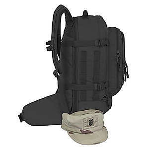 Mercury Tactical Gear Code Alpha 3 Day Stretch Tactical Backpack, Basic, Black, One Size