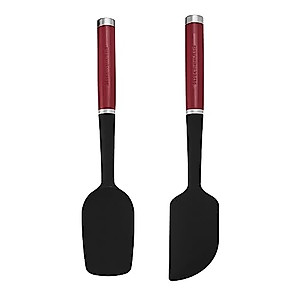 KitchenAid KQG437OHERE 2pc Silicone Spatula Set – Empire Red