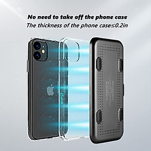 Dual Wireless Charger with 5 Charging Coils, 65W GaN Wall Charger Adapter, Compatible with iPhone and AirPods Pro