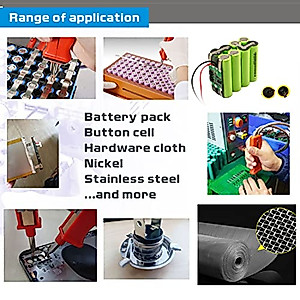 ZWJABYY 709AD+ Battery Spot Welder,Pulse Spot Welder,for Welding Lithium-Ion Battery Pack,Equipped with Cooling System and Intelligent Welding Function,110V-220V