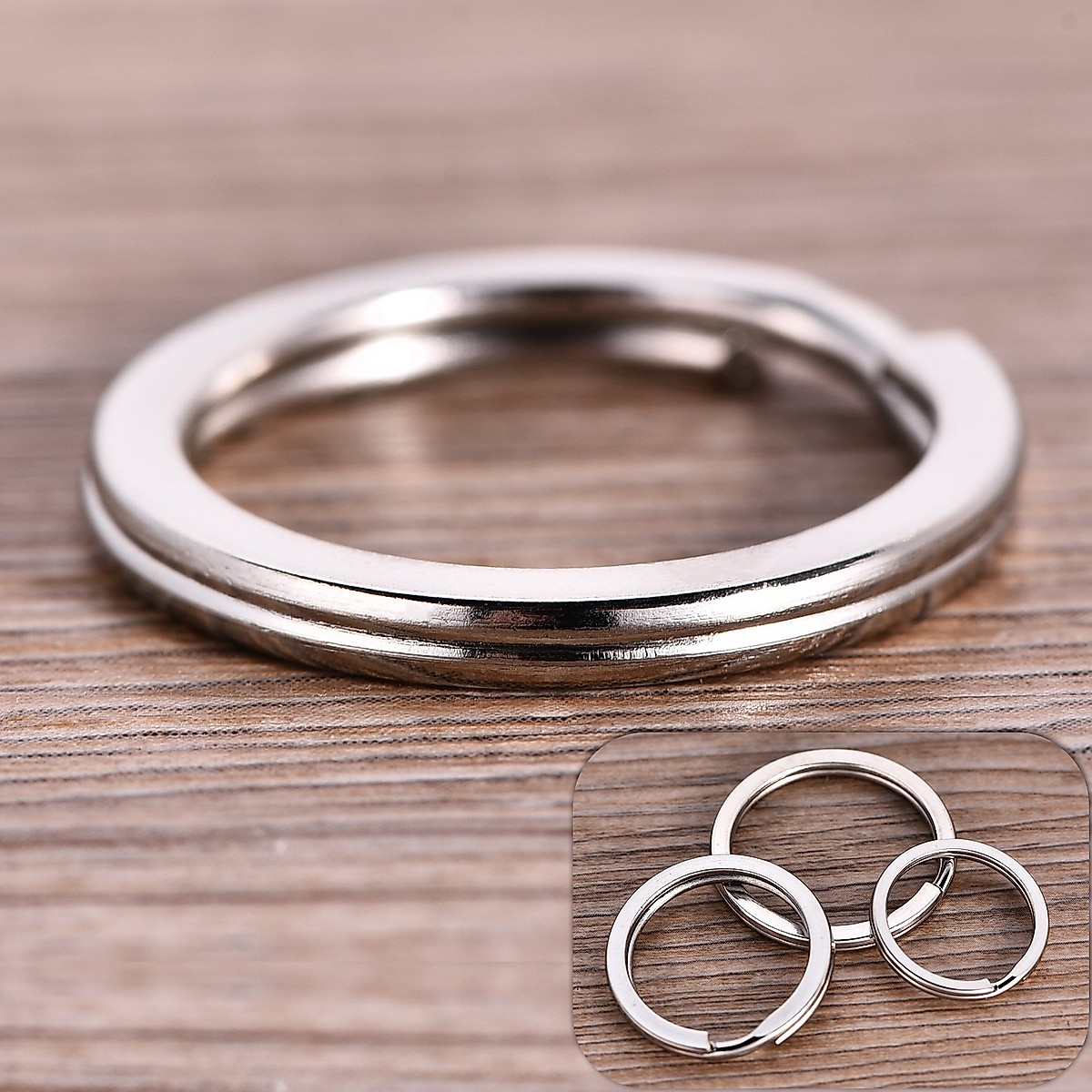 JOVITEC 3 Sets Dog Tag Clip Dog ID Tag with Rings Holder for Dogs and Cats Collars Harnesses