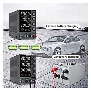 DC Power Supply Adjustable Lab Bench Power Source 30V 10A 60V 5A Voltage Regulator Stabilizer Switching Supply(DPS305U)