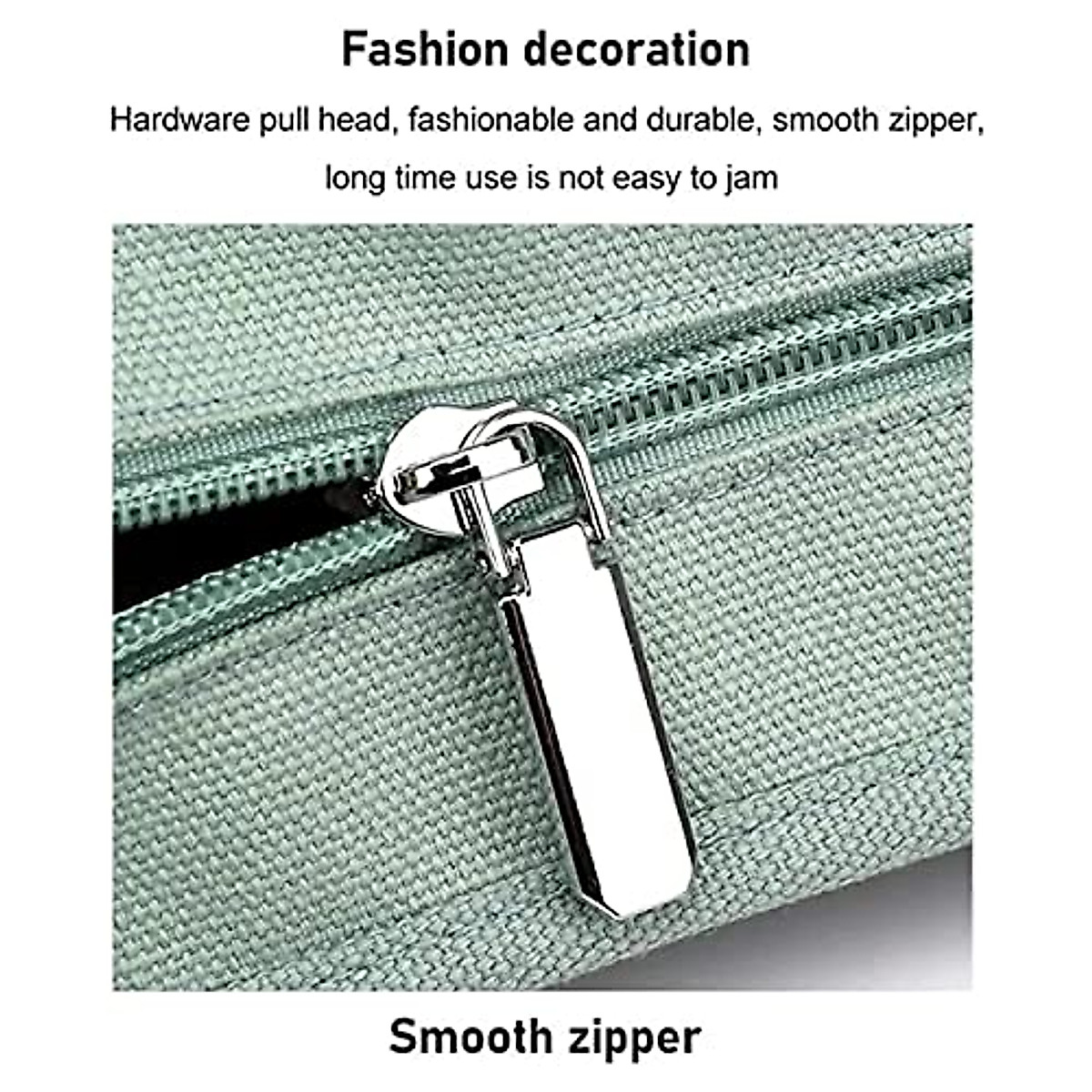 KRAEK Large Capacity Multi-Pocket Handbag Women's Canvas Tote Purses Crossbody Bag Vintage Tote Bags for School College(A-Green,Long Shoulder Straps)