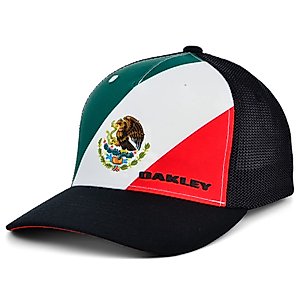 Oakley FOS90091409FS/M Indy Passport Hat Black/Mexico S/M