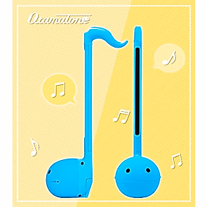 Otamatone Japanese Electronic Musical Instrument Portable Music Synthesizer from Japan by Maywa Denki Studio Best-Selling, Award Winning, Educational Fun Cool Gift for Children, Teens & Adults - Blue