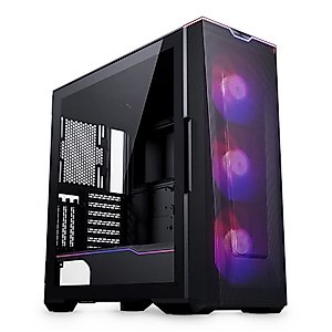 Phanteks Eclipse G500A Mid Tower Case, DRGB, Black