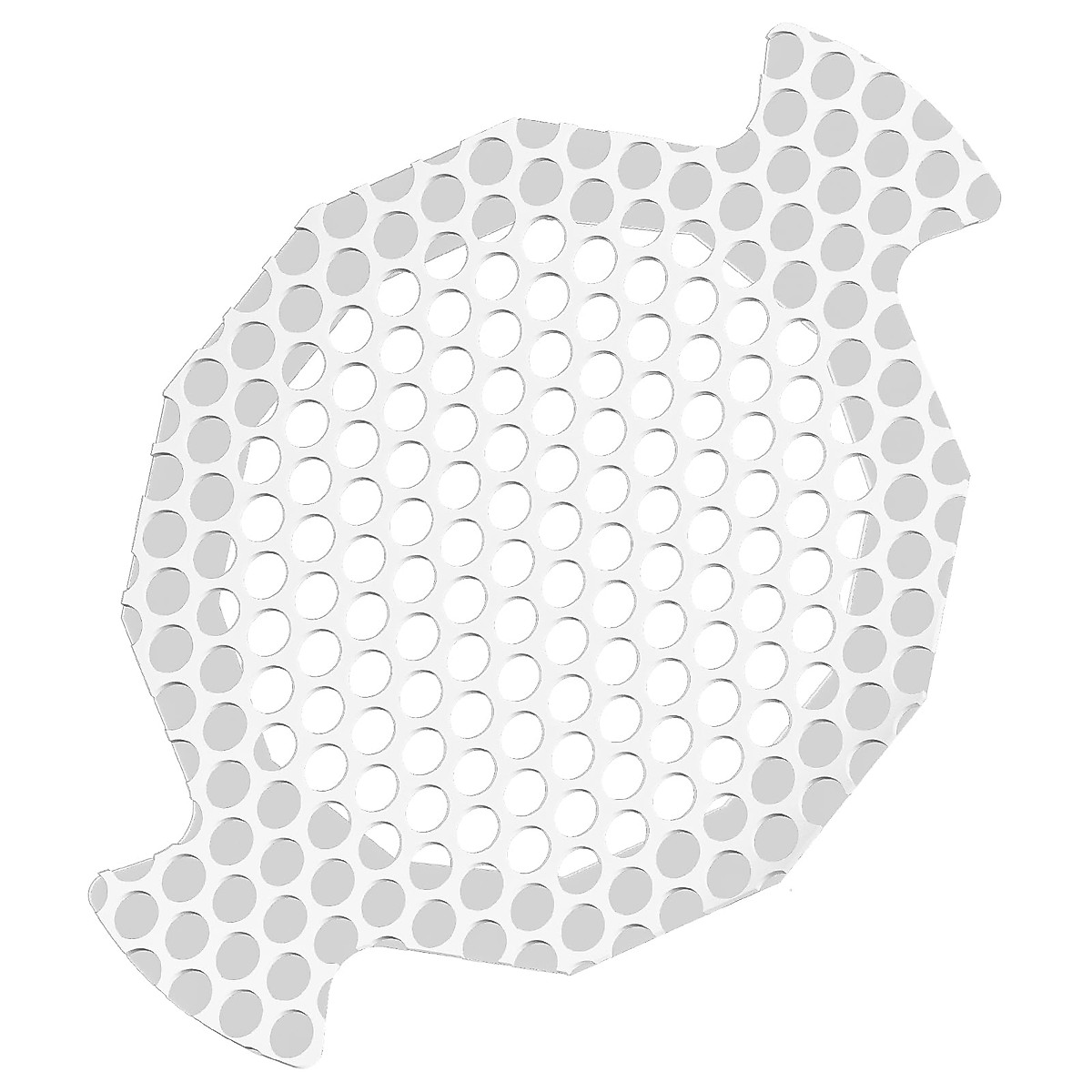 INVIHUG,25 Pack, Disposable Shower Drain Hair Catcher Mesh Stickers,Disposable Hair Drain Catcher. (White)