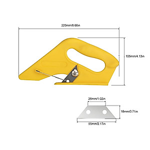 Generic Carpet Installation Cutter, Multifunctional ABS Heavy Duty Efficient WearResistant Professional Loop Pile Cutter Incisive Blade for Carbon Fiber, Generic763vytkpiq