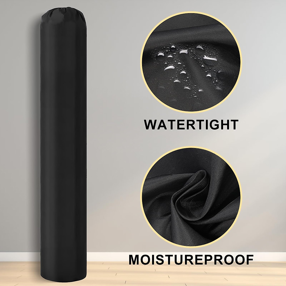 AYIXITIELU Oversized Rug Storage Bag, Heavy Duty Rug Storage Bag with Drawstring - 100''L x 25''W - Fits Rug up to 6'x12', Durable and Waterproof, Streamlined for Moving, Packing, and Shipping