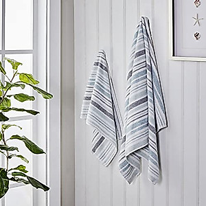 SKL Home by Saturday Knight Ltd. Farmhouse Stripe Hand Towel (2-Pack),Multi