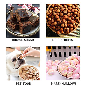 Brown Sugar Keeper Saver, 6pcs Terracotta Sugar Saver Keeps Brown Sugar Soft or Keep Dry Food Storage Containers Leaf Design