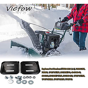 (2 Pcs) Snow Blower Skid Shoe Kit 309016E701MA for Briggs & Stratton Craftsman Murray