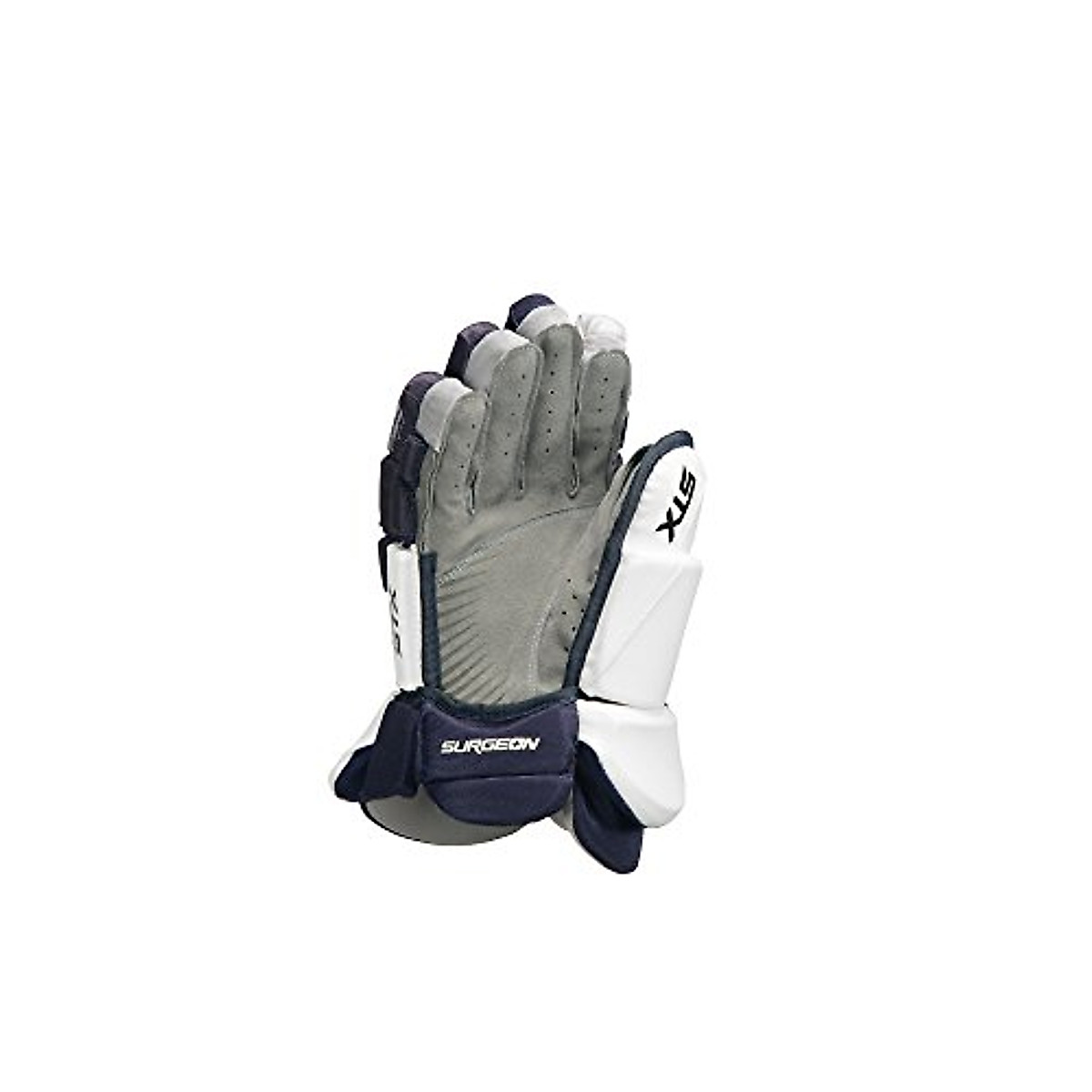 STX Surgeon 300 Junior Ice Hockey Gloves, Navy/Red, 12"