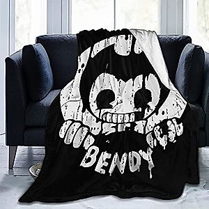 WOLOISO Winter Flannel Blanket Ultra-Soft Comfortable Throw Blanket for Bed Sofa All Season 50 x 60 Inch
