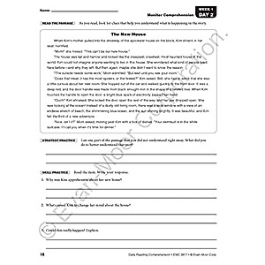 Evan-Moor Daily Reading Comprehension, Grade 7 - Homeschooling & Classroom Resource Workbook, Reproducible Worksheets, Teaching Edition, Fiction and Nonfiction, Lesson Plans, Test Prep