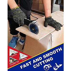 OSTEK 4.5 Inch Super Thin Diamond Tile Blade Porcelain Cutting Blade for Cutting Granite Marble Ceramics Porcelain tiles(4.5")