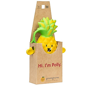 gnomgnoms Rubber Teether Toy | Polly Pineapple