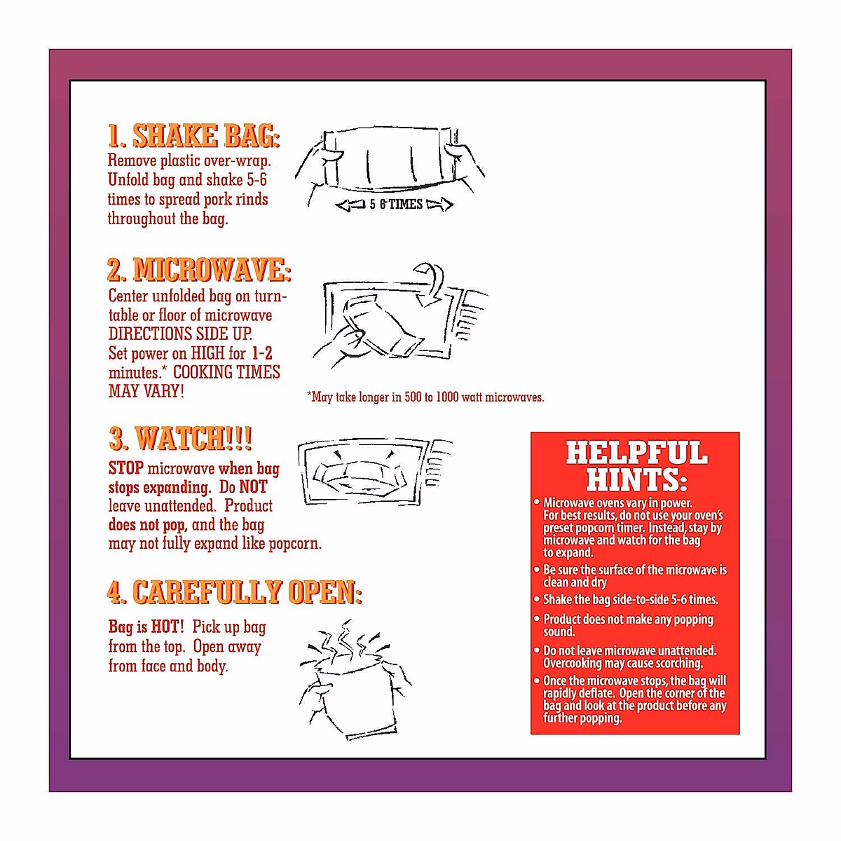 Lowrey's Bacon Curls Microwave Pork Rinds (Chicharrones), Original, 1.75 Ounce (Pack of 6)