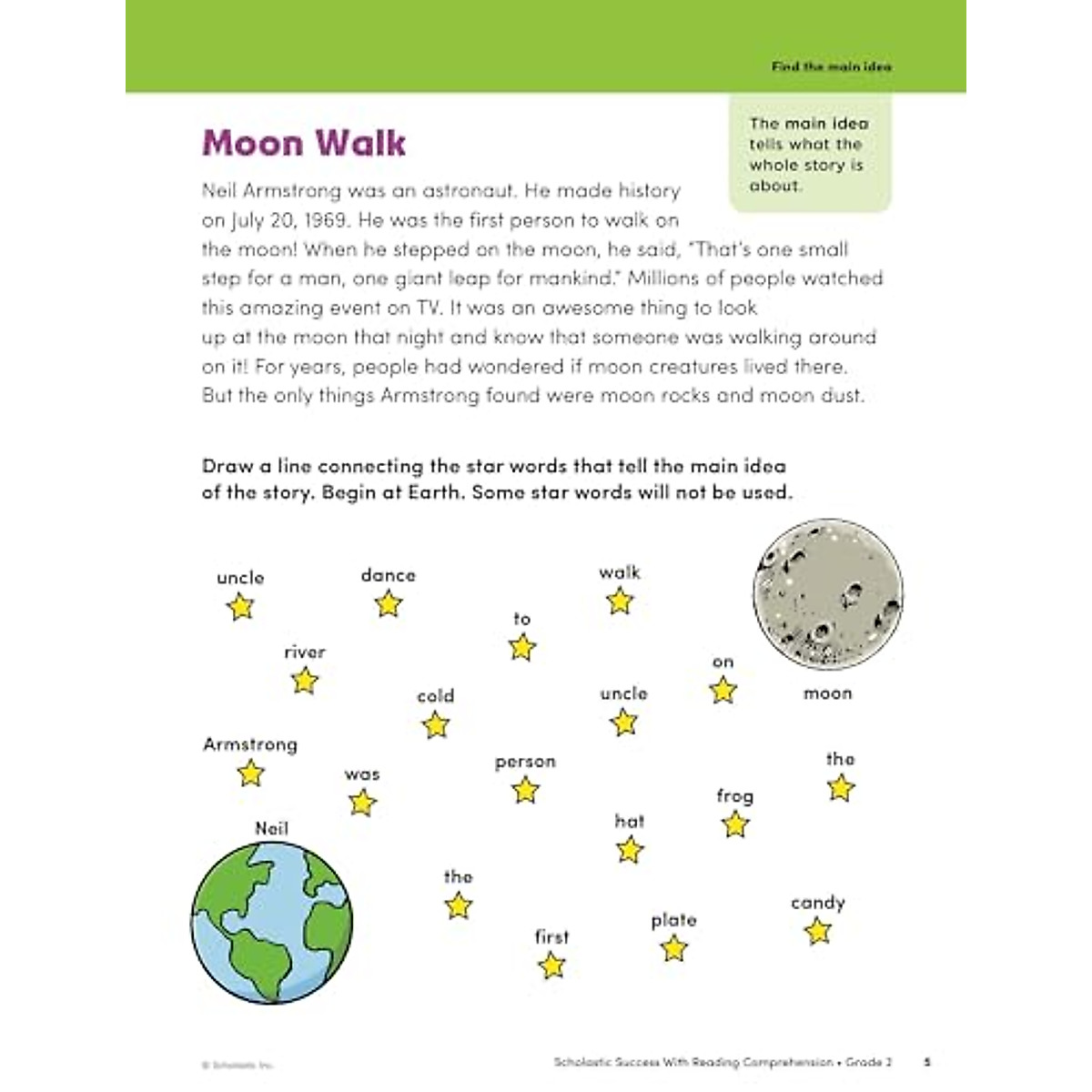 Scholastic Success with Reading Comprehension Grade 2 Workbook (Scholastic, Grade 2)