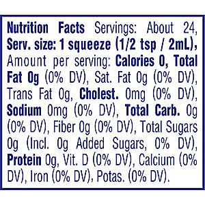 Crystal Light Sugar-Free Zero Calorie Liquid Water Enhancer - Mango Passionfruit Water Flavor Drink Mix (1.62 fl oz Bottle)