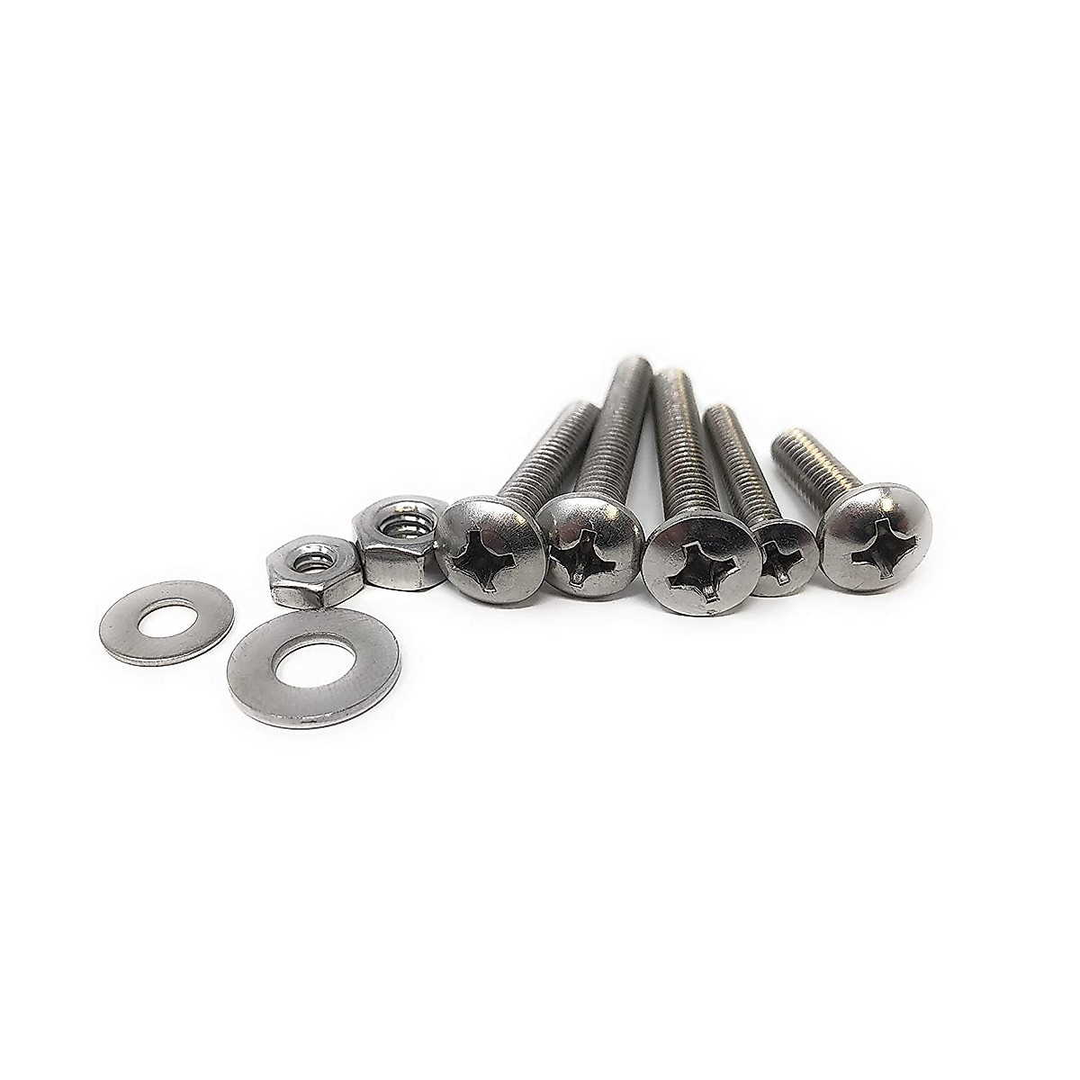 226 Pieces Stainless Steel Sheet Metal Screw Assortment & Machine Screws 36 Different Sizes of Flat, Oval, Pan, Hex Head Phillips Self Tapping Screws Hardware for Wood, Metal or Fiberglass