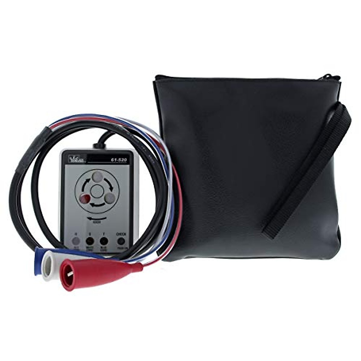 IDEAL INDUSTRIES INC. 61-520 3-Phase Sequence Tester with Color-Coded Insulators,Black