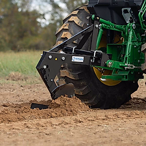 Titan Attachments 18-in. Single Bottom Tow-Behind Moldboard Turn Plow, 3-Point H