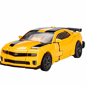 Transformers Toys Studio Series 87 Deluxe Class Dark of The Moon Bumblebee Action Figure - Ages 8 and Up, 4.5-inch, Multicolored