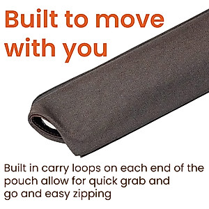 Vendo Pencil Case I Larger Capacity Pencil Pouch I School Supplies For Boys & Girls I Pencil, Pen, Box & Desk Organizer I Holds Pencil, Pen, and Personal Items I School College Must Haves I Black Ash