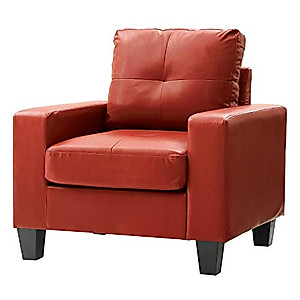 Glory Furniture Newbury Club Chair Red