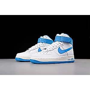 Nike Air Force 1 '07 Mid, Women's High Trainers, Blue, 9.5 AU