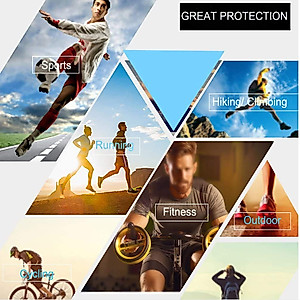 Luwint Long Compression Leg Sleeves for Women Men Comfortable and Non-Slip UV Protection Leg Knee Brace Supports for Sports Basketball Running Cycling, Black, 1 Pair (Large)