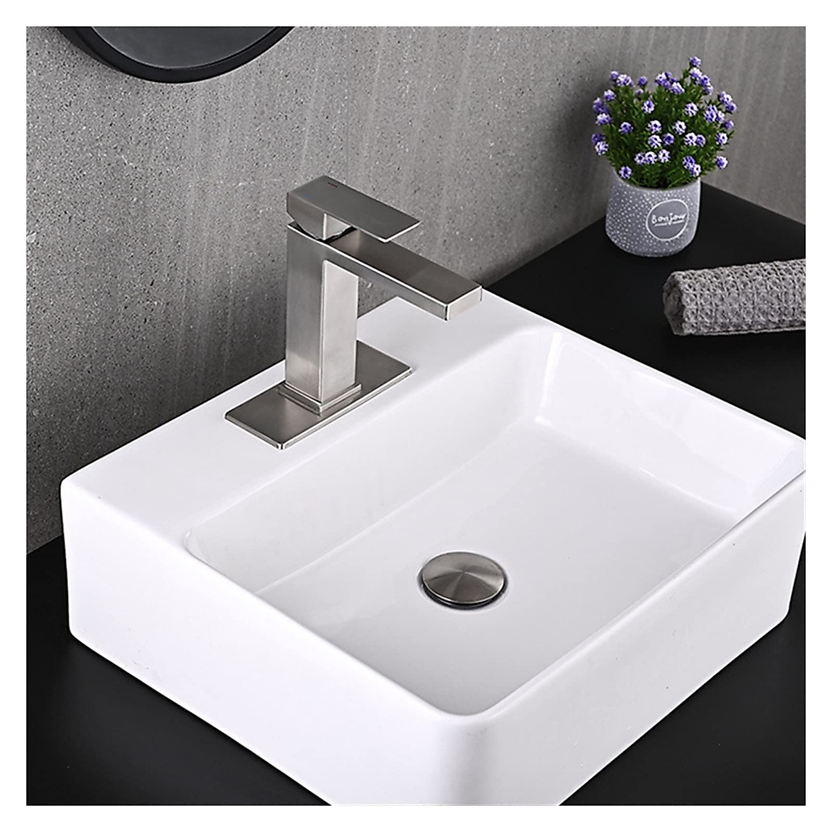 Gold Bathroom Faucet Single Handle Vanity Faucet Farmhouse Bathroom Sink Faucet Bath Vessel Basin Faucet for Kitchen 6052 (Color : Gold)