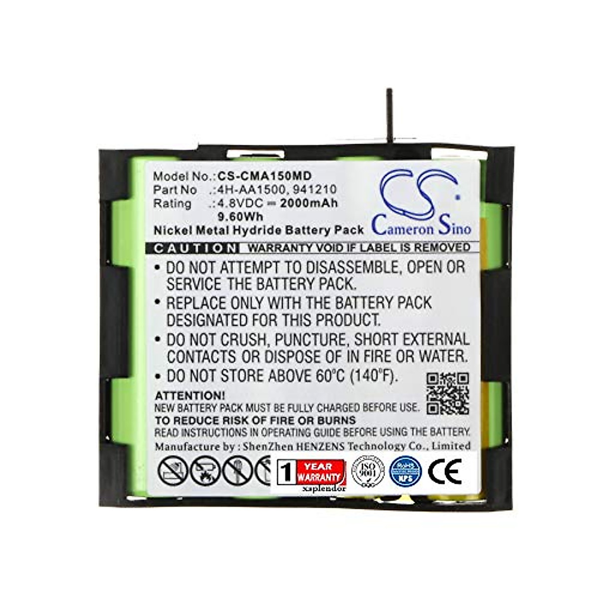 XSP 3000mAh Replacement Battery for COMPEX Edge US Enegry Enegry Mi-Ready Energy Energy Mi-Ready Fit 3.0 Mi MI-Fitness Mi-Sport Part NO COMPEX 4H-AA1500 941210 Parts Battery Batteries