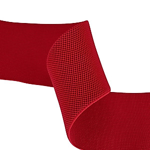 CHIC DIARY Waist Belt Women's Thick Stretchy Retro Chunky Buckle Belts Wide Leather Cinch Belts For Jeans Dresses Pants (Red, One Size)