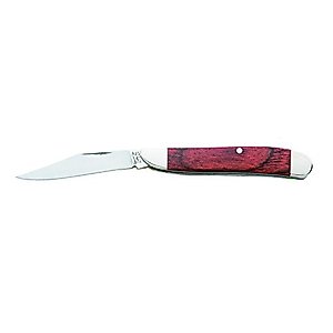 Bear & Son 219R Rosewood One-Blade Peanut Slip Joint Knife, 2 7/8-Inch