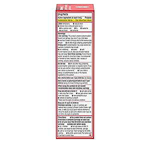 Infants' Tylenol Acetaminophen Liquid Medicine, Cherry, 2 fl. oz (Pack of 6)